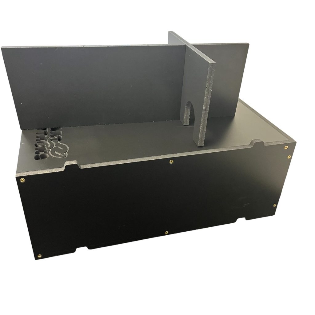 Black 12 Litre Ball Python Set Up Kit - Living Art Ball Pythons