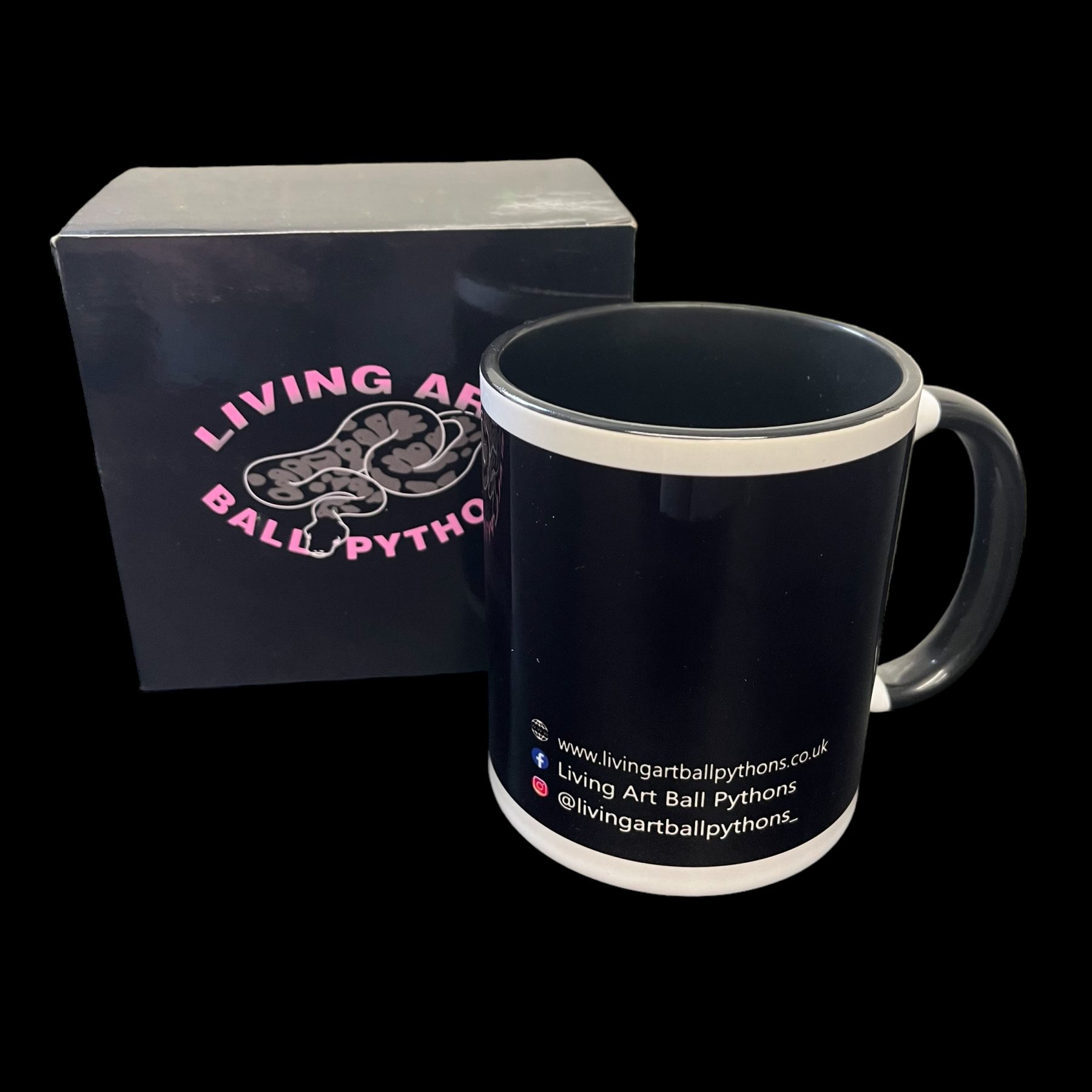 LABP Branded Mugs - Living Art Ball Pythons