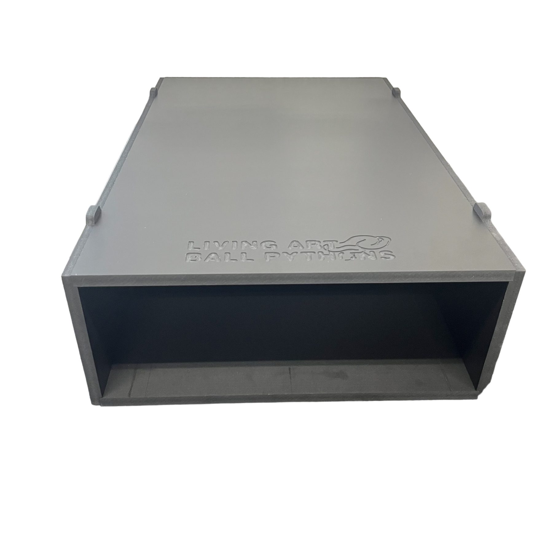 Black 33 Litre Ball Python Set Up Kit - Living Art Ball Pythons