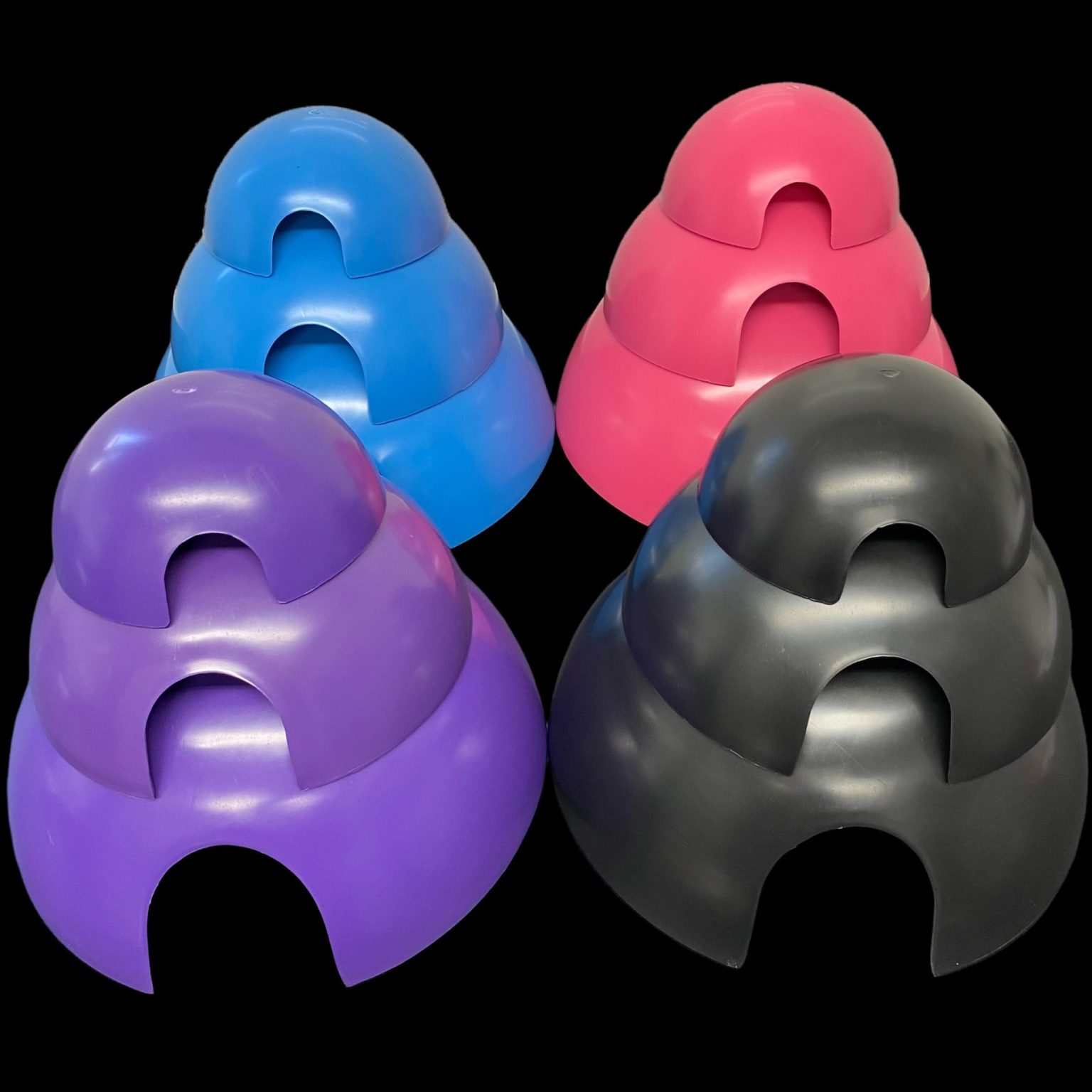 Round Plastic Reptile Hides - Living Art Ball Pythons