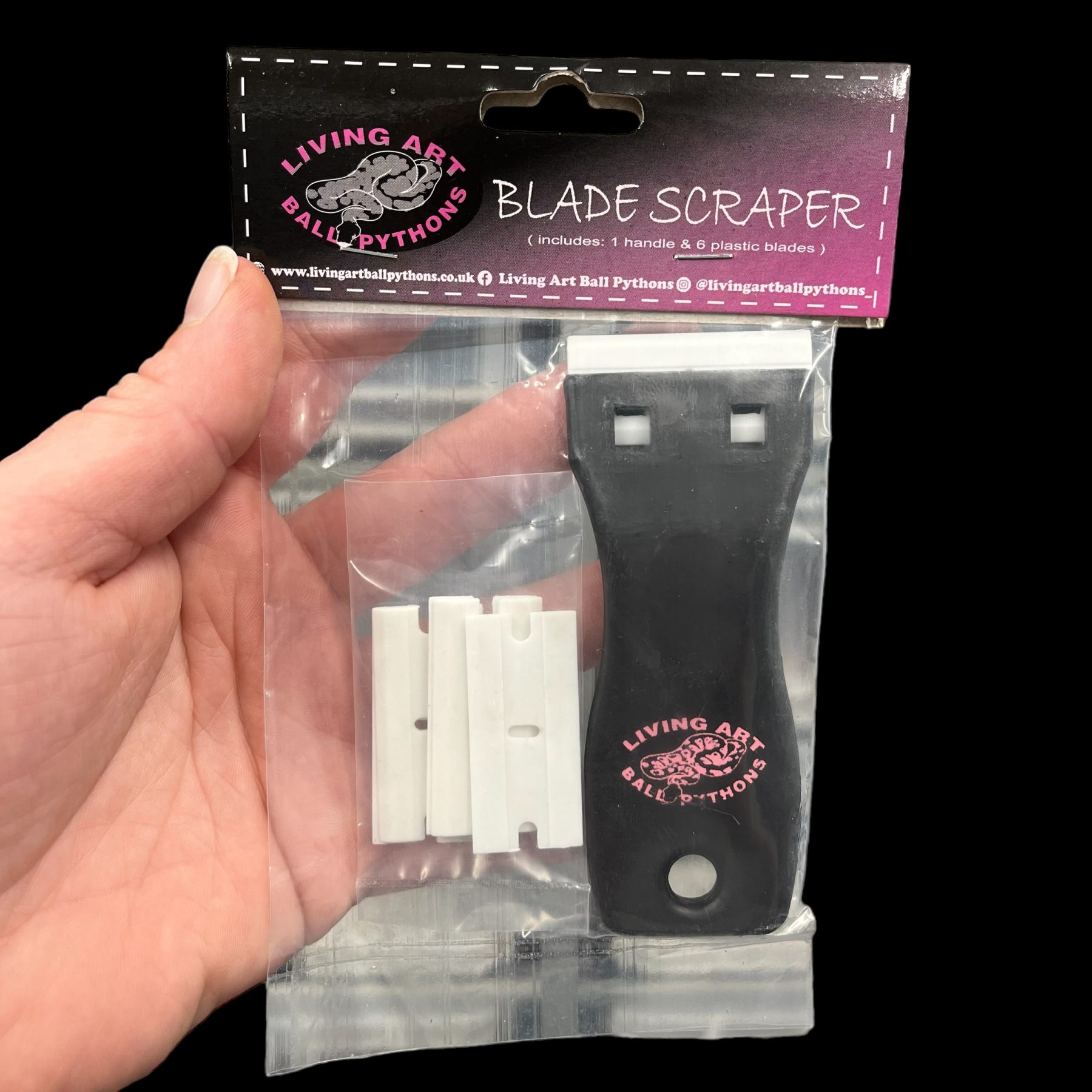 LABP Blade Scraper Cleaning Tool - Living Art Ball Pythons