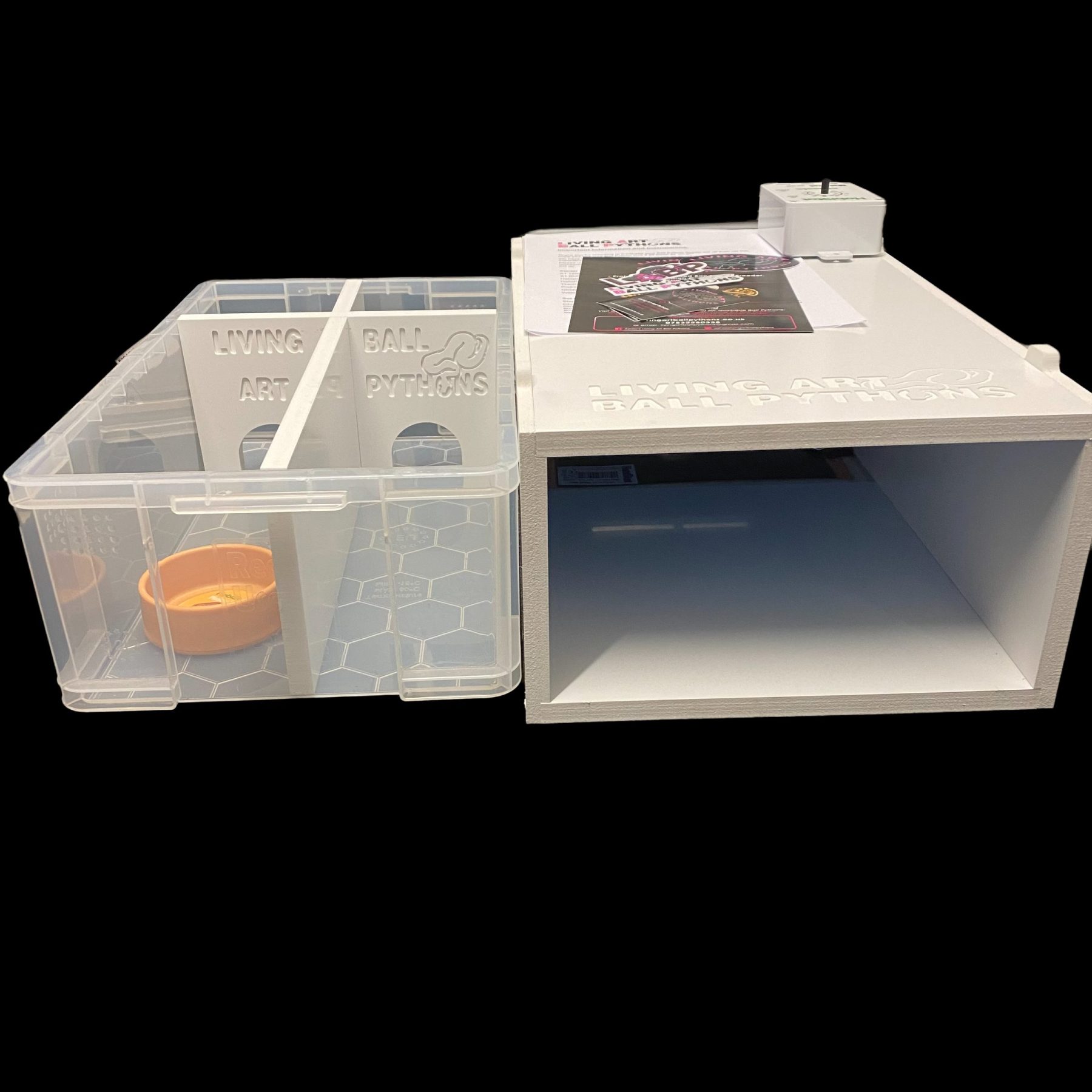 12 Litre Ball Python Starter Set Up Kit - Living Art Ball Pythons