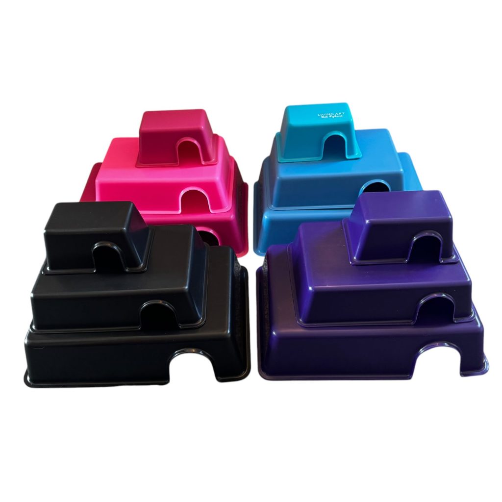 Rectangular Plastic Reptile Hide Boxes - Living Art Ball Pythons