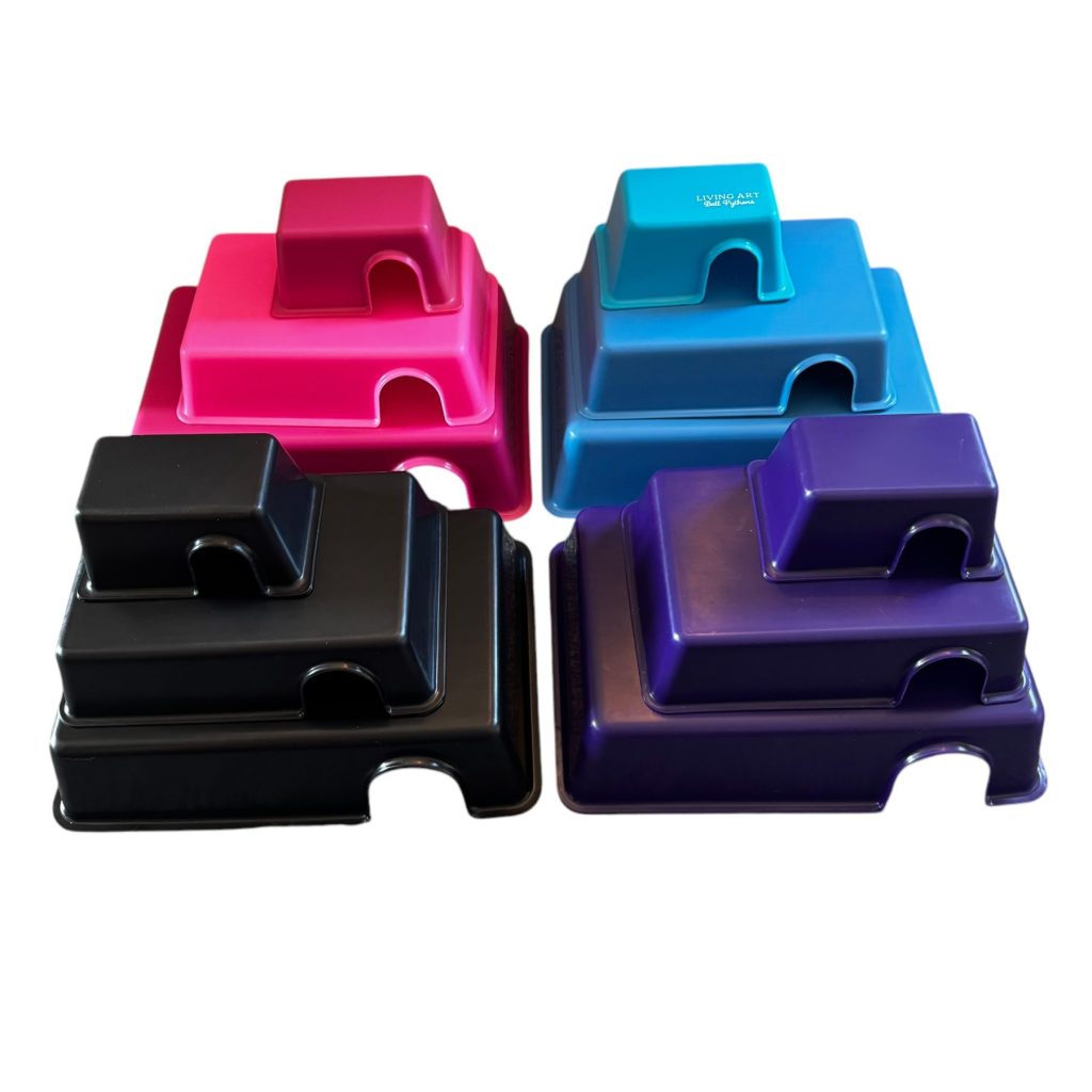Rectangular Plastic Reptile Hide Boxes - Living Art Ball Pythons