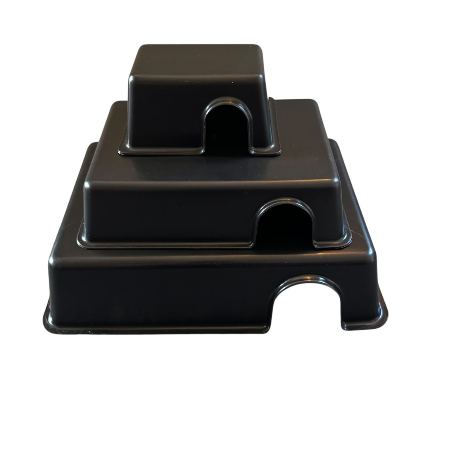 Rectangular Plastic Reptile Hide Boxes - Living Art Ball Pythons