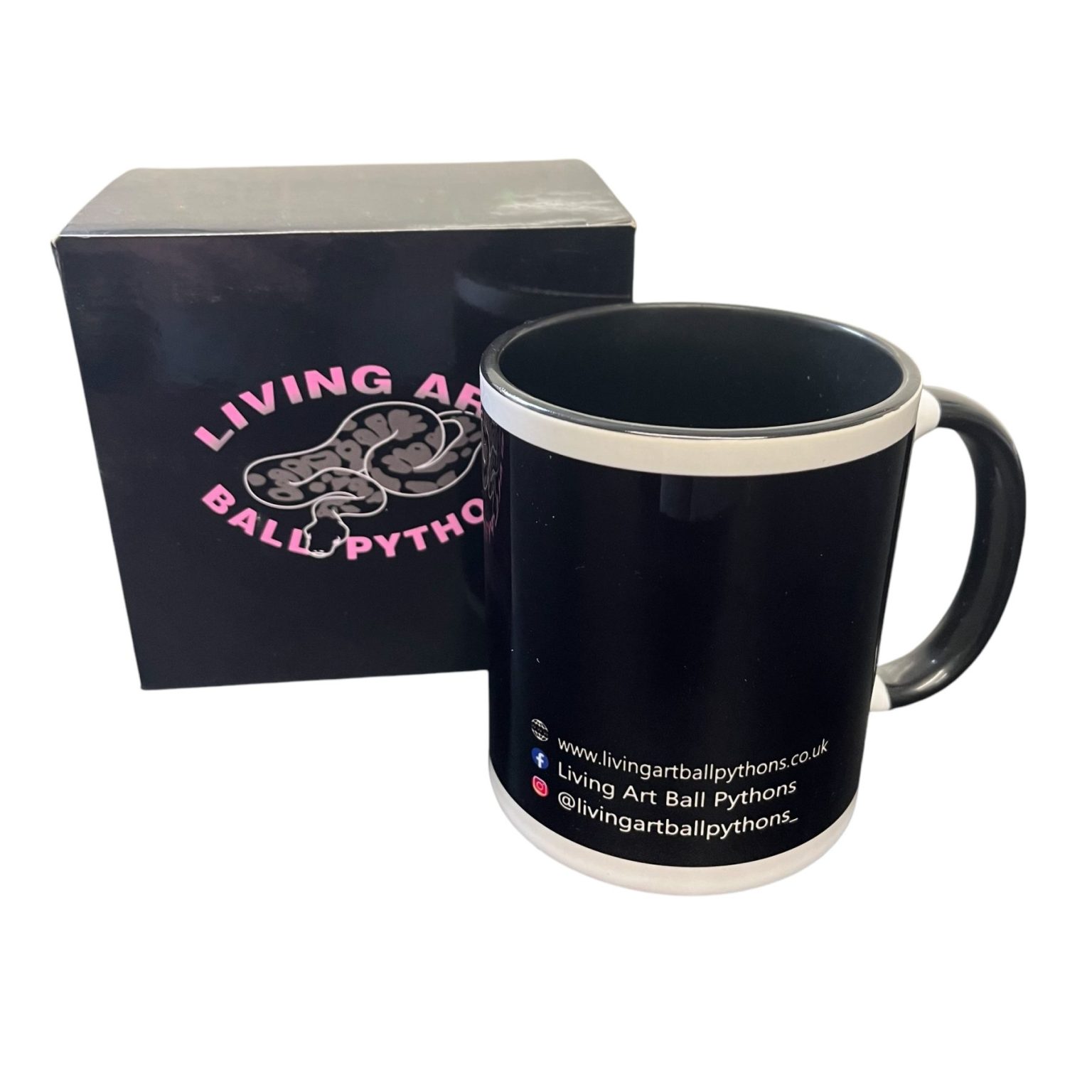 LABP Ball Python Lover Mugs - Living Art Ball Pythons